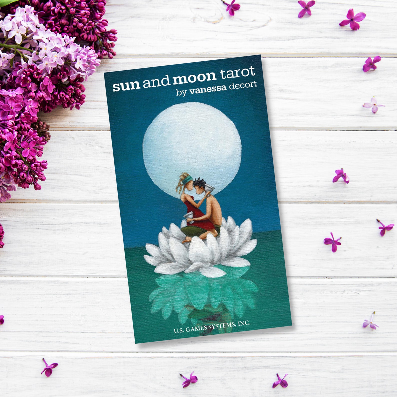 Sun and Moon Tarot Card Deck by Vanessa Decort 78 Sun and - Etsy