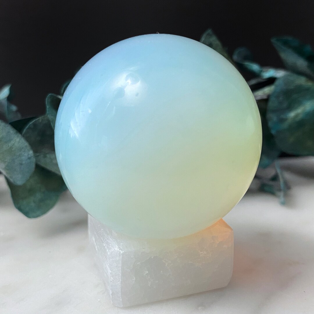 Opalite Sphere Opalite Sphere Orb Crystal Ball 40mm Opalite Crystal ...