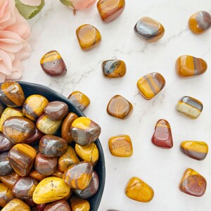 Desert Sunset Jasper Tumbled Stone | Polished Desert Sunset Jasper ...