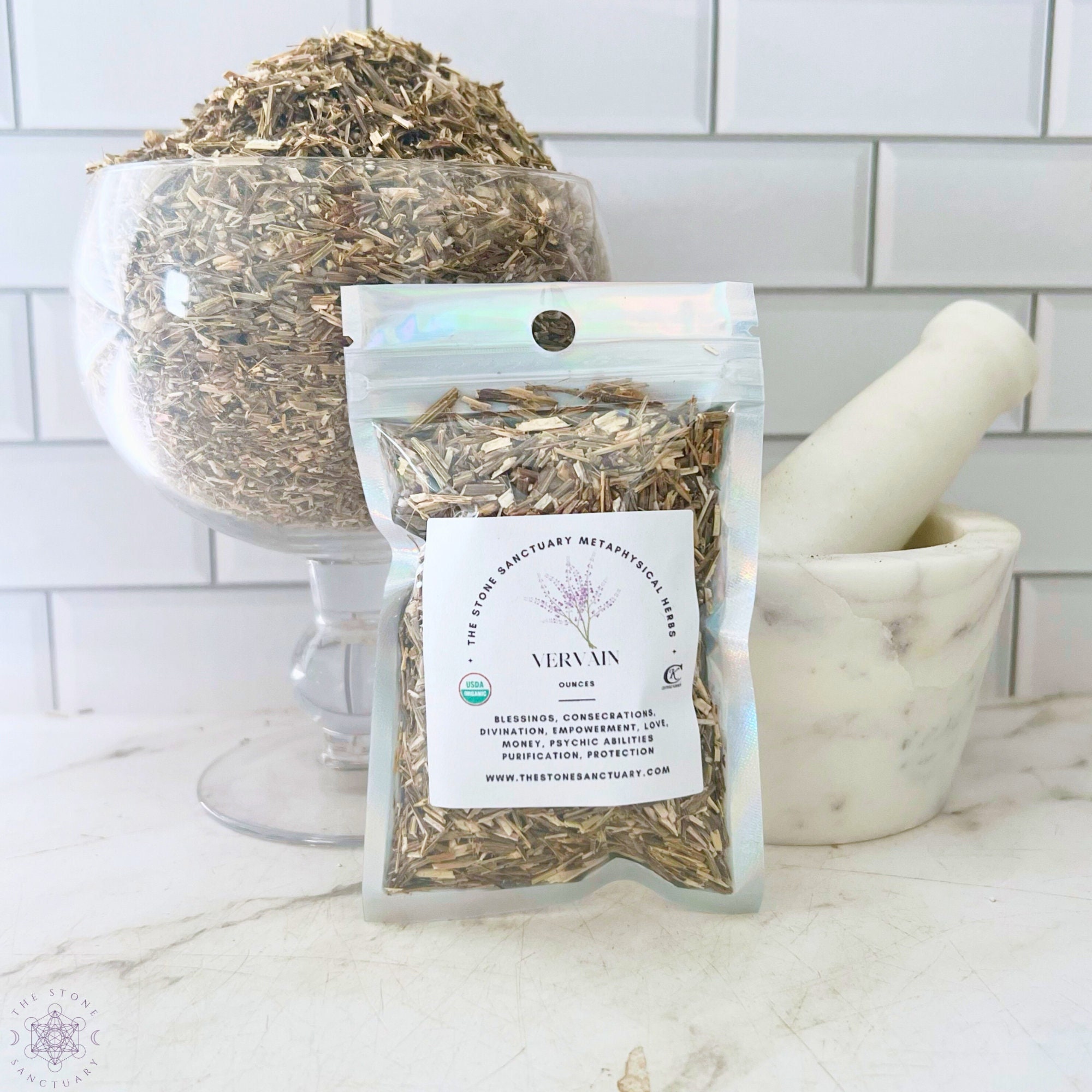 Vervain Herb | Dried, Cut & Sifted | Verbena Officinalis - Etsy
