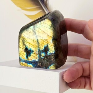 2-4" Labradorite Free Shape | Self-standing Fully Polished Flashy ...