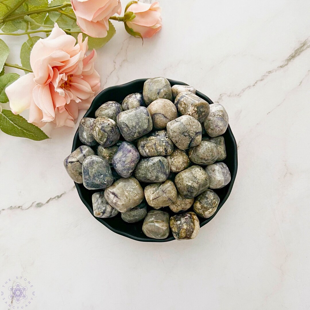 Opalized Fluorite Tumbled Stones | Polished Opal Tiffany Fluorite ...