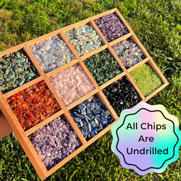 Crystal Chips - Etsy