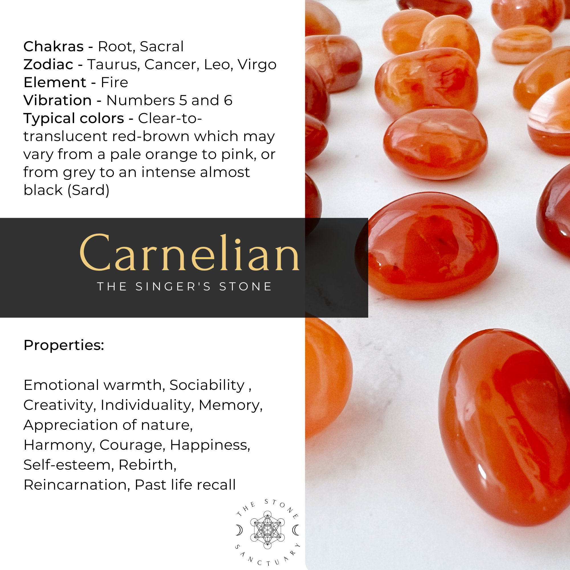 Carnelian Gemstone
