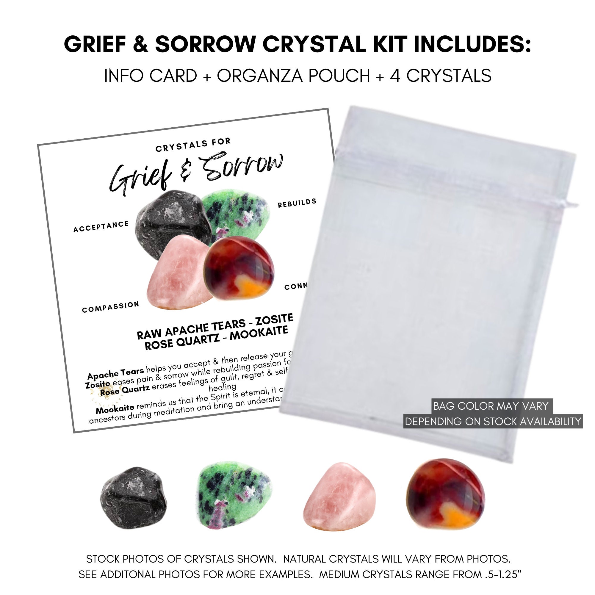 Grief Crystals | Crystals for Grief, Sorrow, Loss | Grief & Loss ...