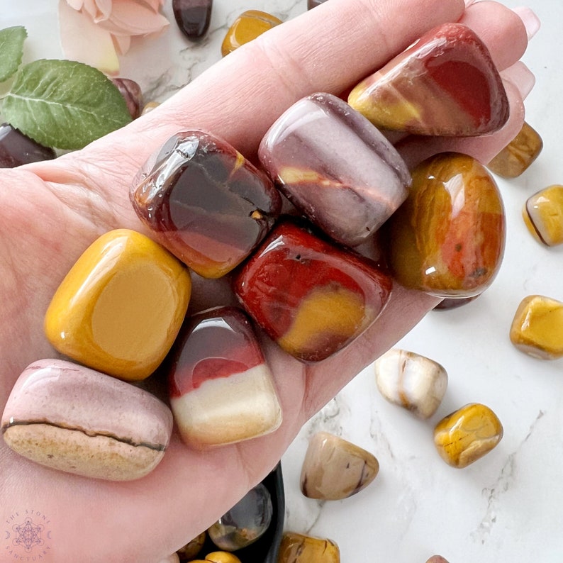 Mookaite Stone Polished Tumbled Mookaite Stones Reiki - Etsy