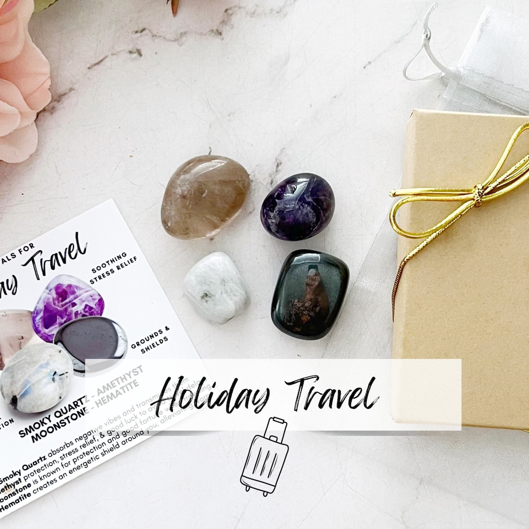 Holiday Travel Crystals, Holiday Travel Crystal Set, Crystals for ...