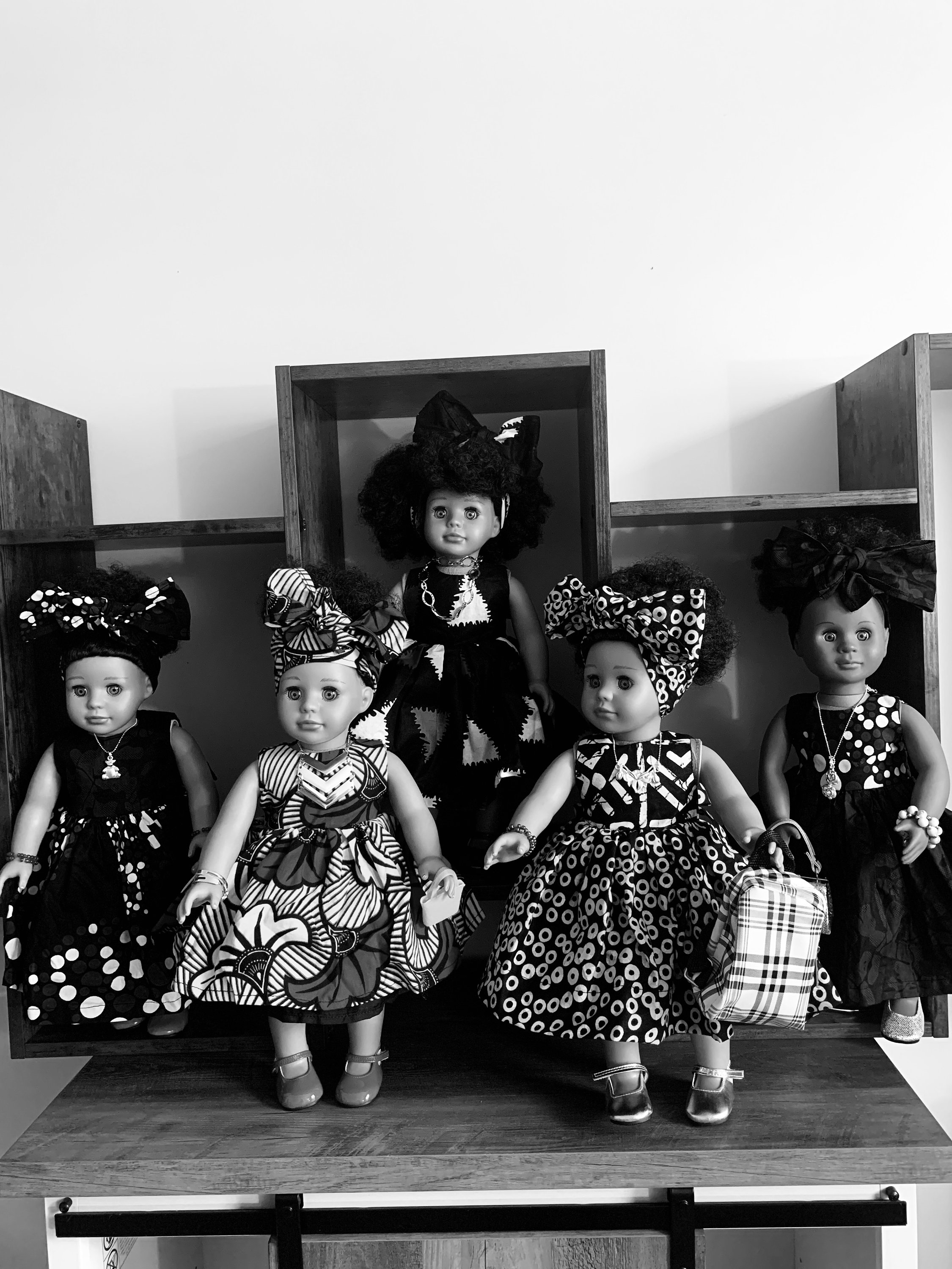 Ajike Doll Dress for 18 Inch Dolls, Ajike African Print for 18 Inch ...