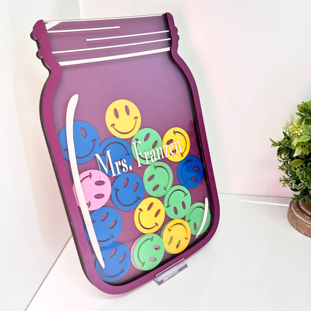 Chore Reward Jar, Personalized Reward Jar, Classroom Reward Jar - Etsy
