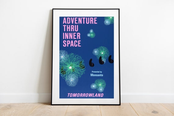 Disneyland Adventure through Inner Space Attraction Poster | Etsy