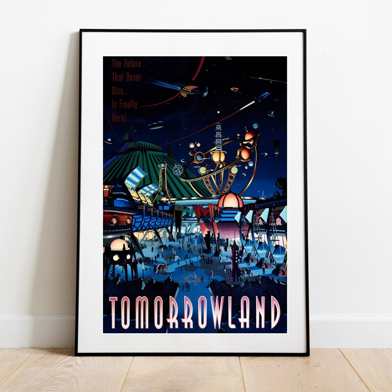 Tomorrowland Poster - Etsy