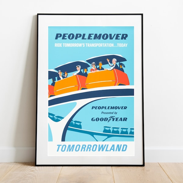 Disneyworld Attraction Poster - Etsy