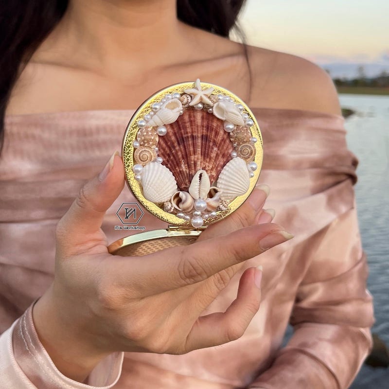 Sea Shell Mirror - Etsy