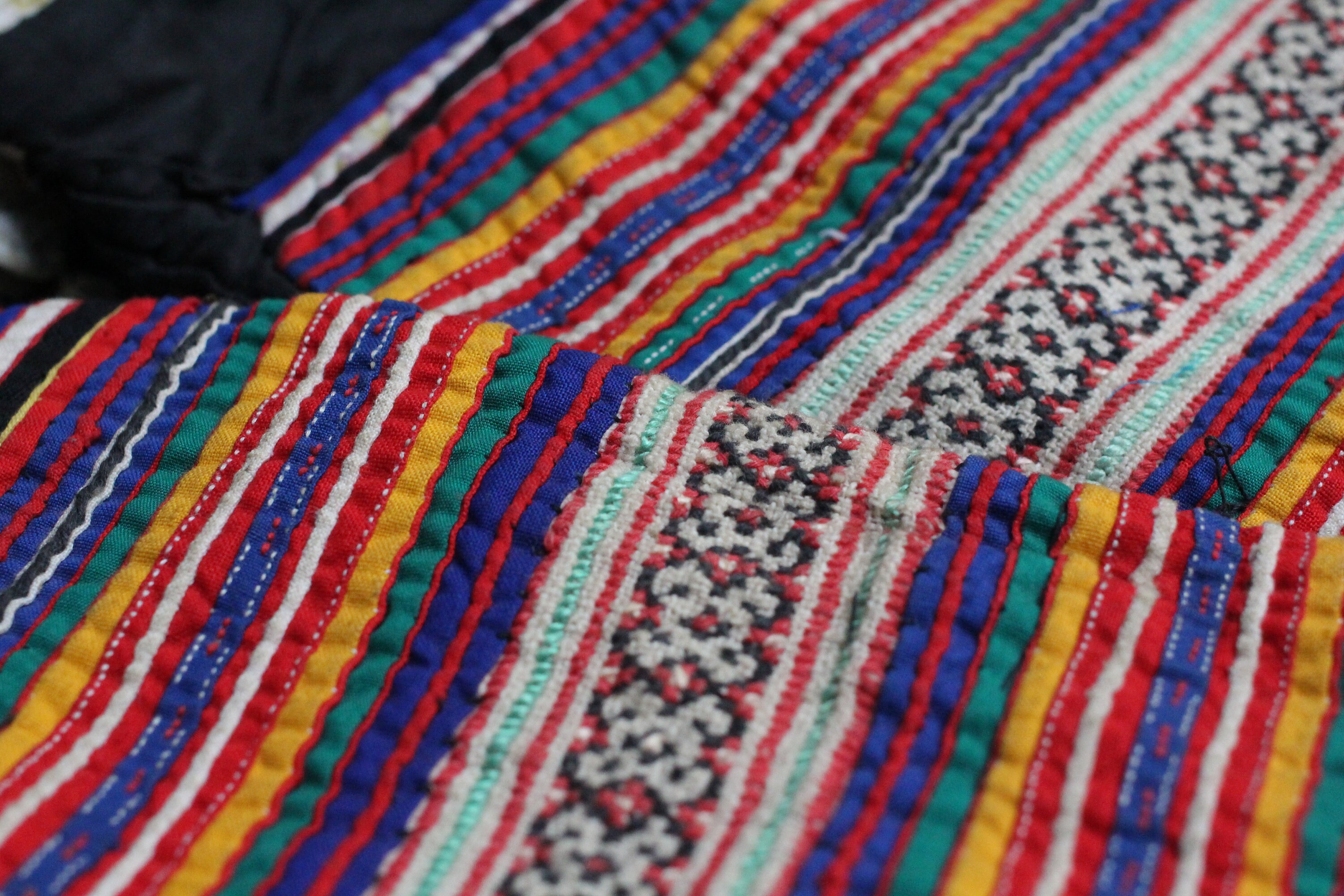 Traditional Vintage Jacket Hmong Hill Tribe Embroidered Tribal - Etsy