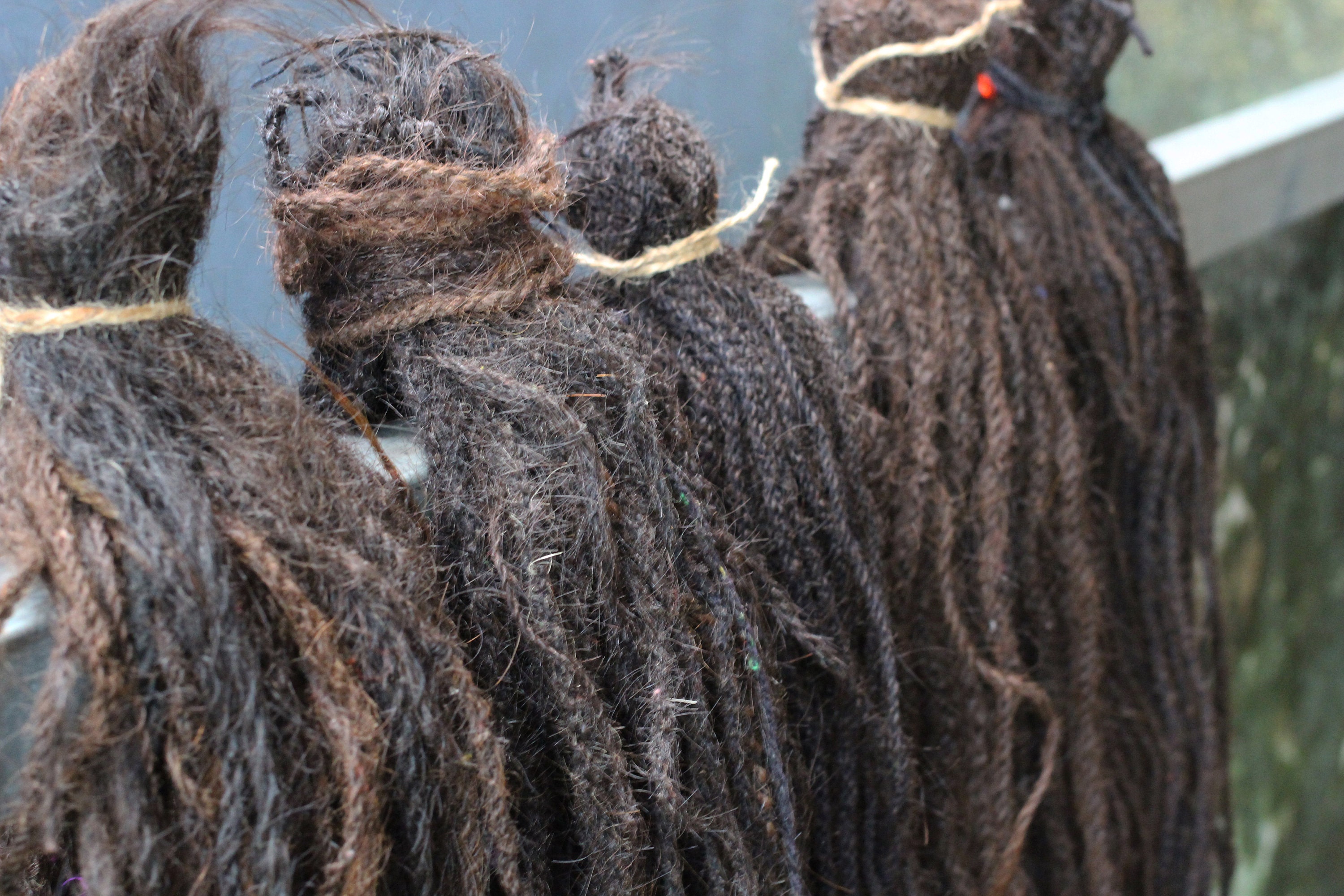 Hair Dreadlock Extensions of Hmong People, Hill Tribe Real Hair Dreads ...