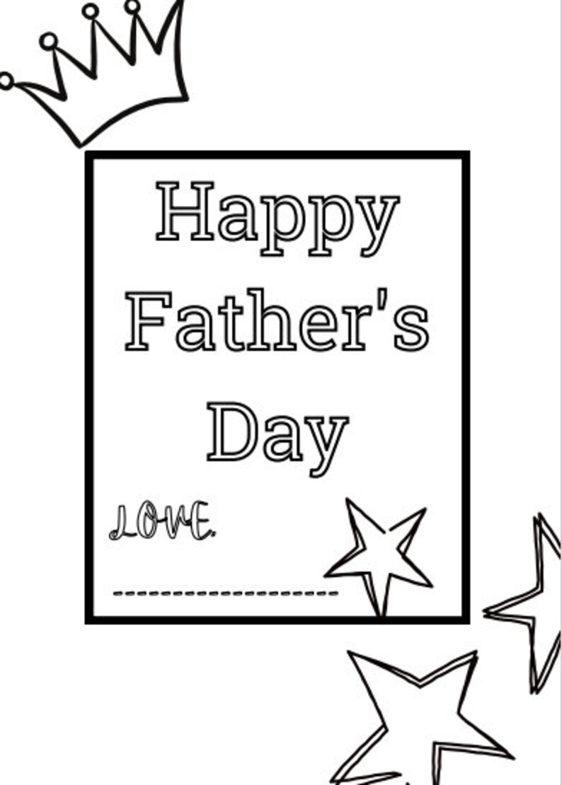 Springtime Coloring Pages Mother's Day, Father's Day, Best Teacher - Etsy