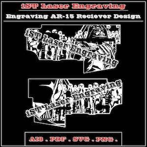 AR-15 Receiver Star Wars Template - Etsy