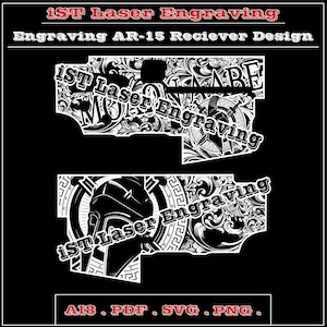 AR-15 Receiver Spartan Template - Etsy