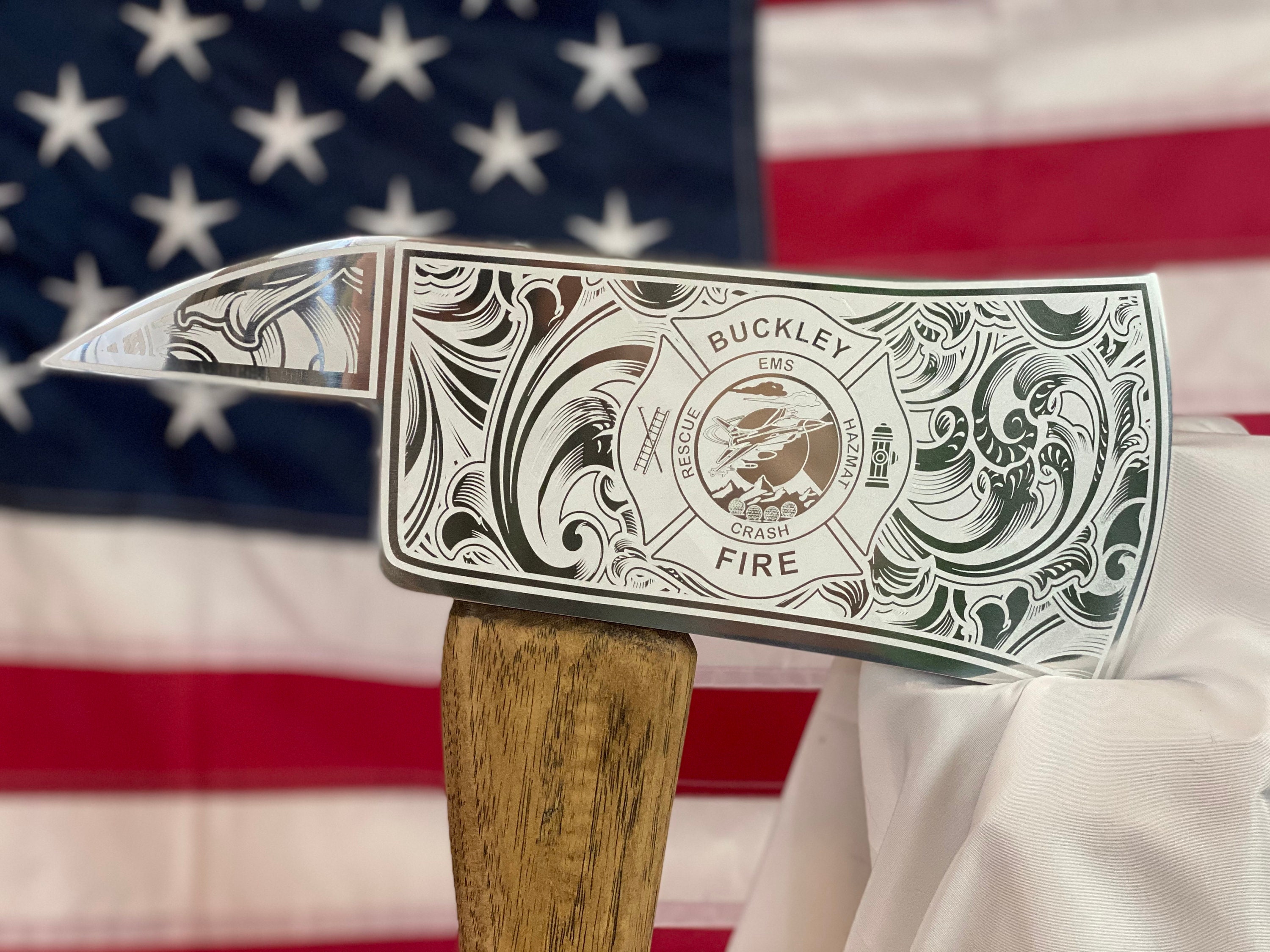 Custom Firefighter Axe - Fire Axe - Etsy