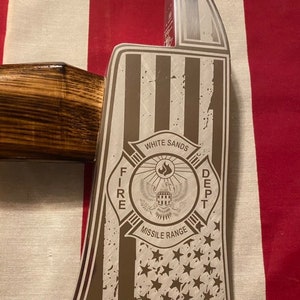 Custom Firefighter Axe - Fire Axe - Etsy