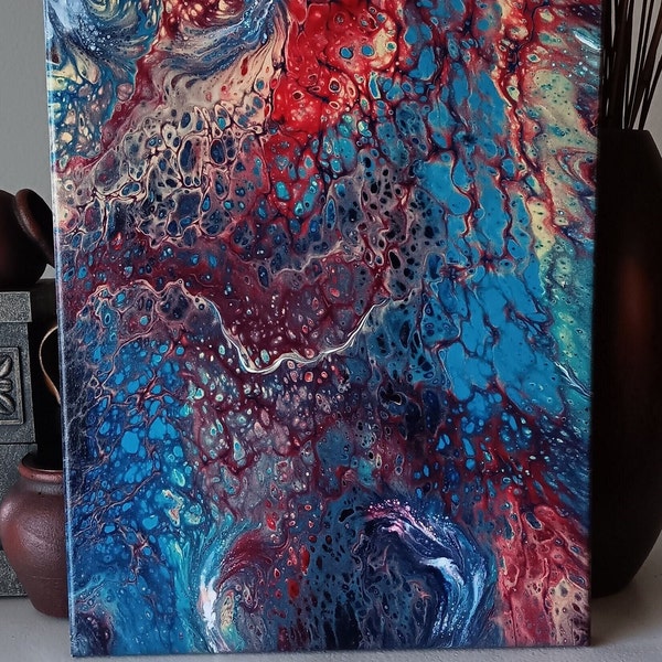 Pour Painting - Etsy