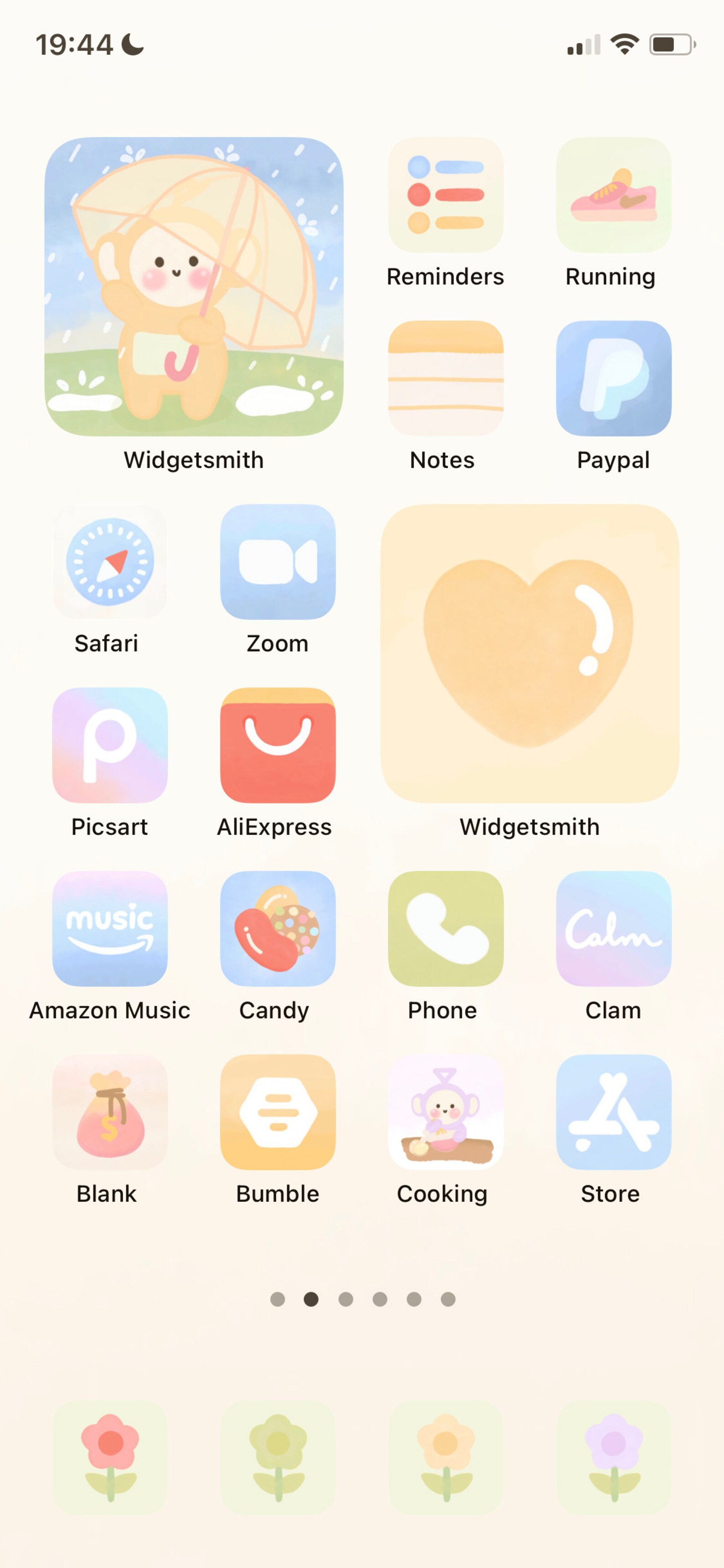 Cute Pastel App Icons Pack Ios & Android Widgets - Etsy