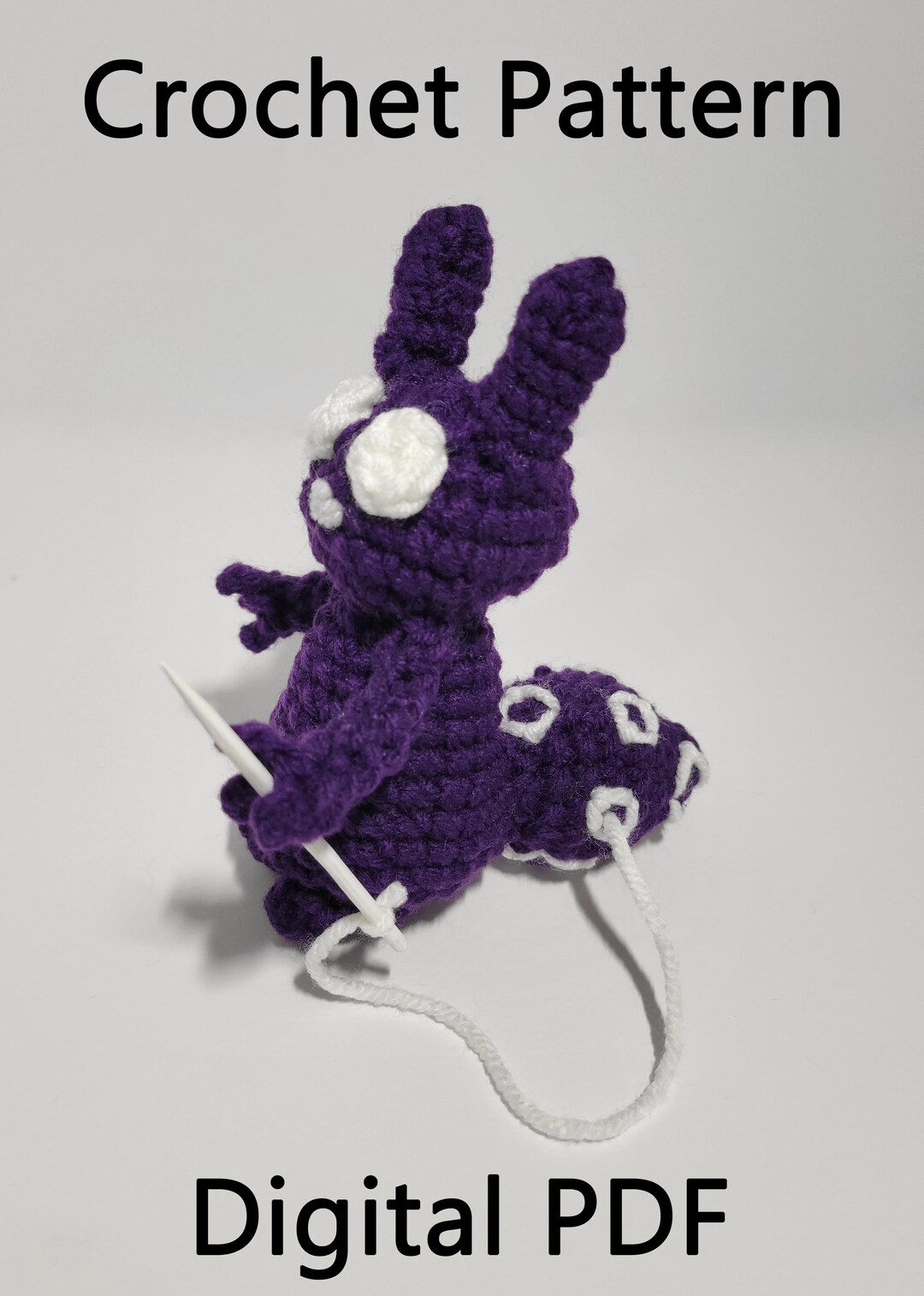 Spear Slugcat Crochet Pattern Digital PDF - Etsy