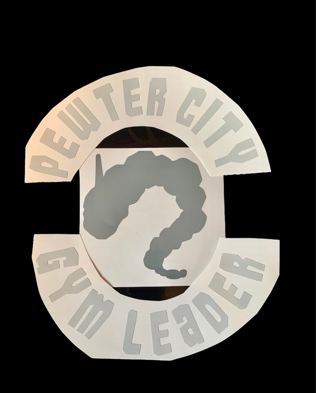 Pewter City Gym Leader Decal Pokémon Yellow Red Blue Brock Personalized ...