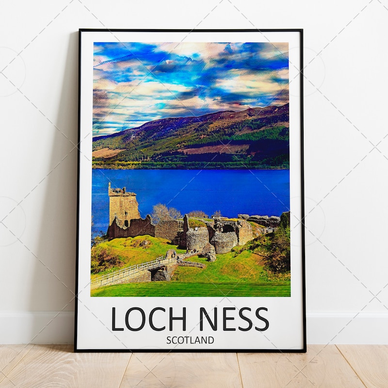 Loch Ness Poster - Etsy