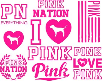 Pink Nation Svg | Etsy