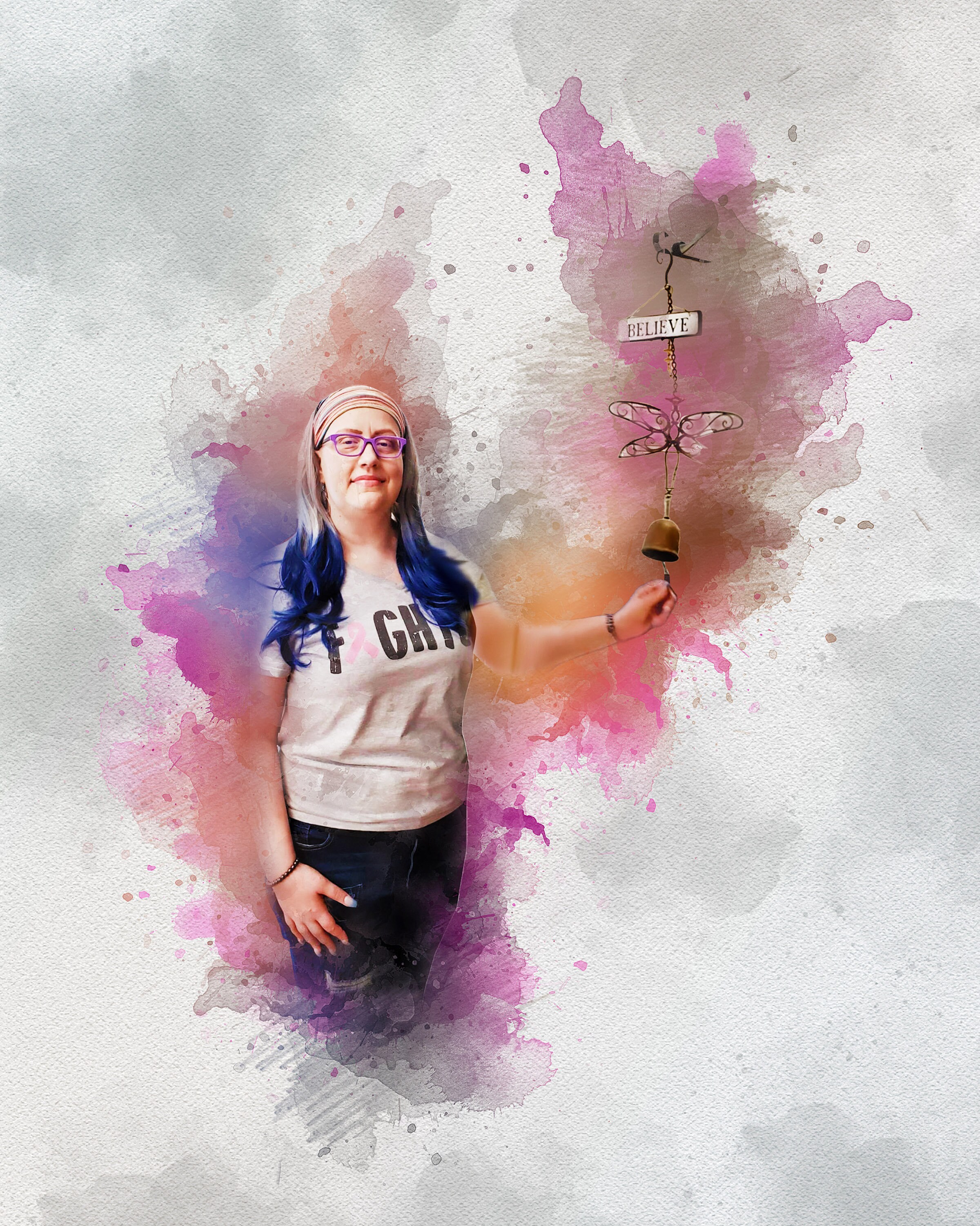 Watercolor Painting From Photo|convert Picture to Painting|ringing the ...