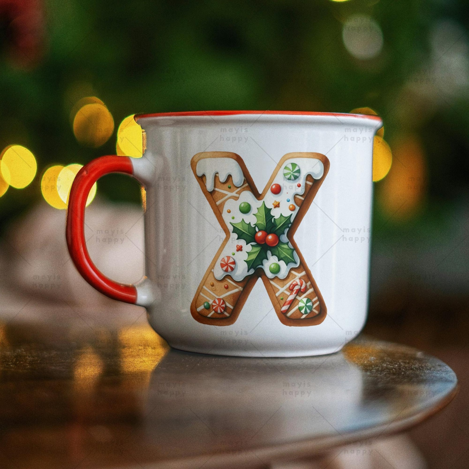 Christmas Cookie Alphabet, Christmas Alphabet, Cookie PNG, Alphabet ...