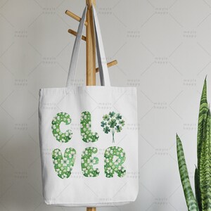 Shamrock Alphabet, Shamrock Clipart, Clover PNG, Alphabet Clipart PNG ...