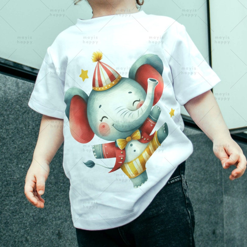 Wonderful Circus, Circus PNG, Animal Circus, Circus Clipart, Gift for ...