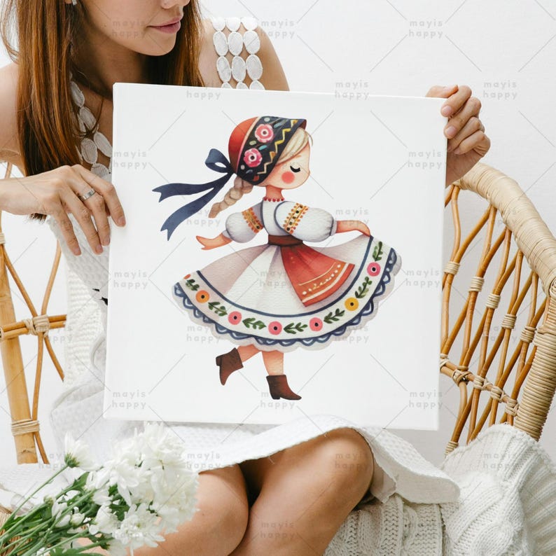 Watercolor Hispanic Heritage Clipart: 25 Pngs (digital Download) - Etsy