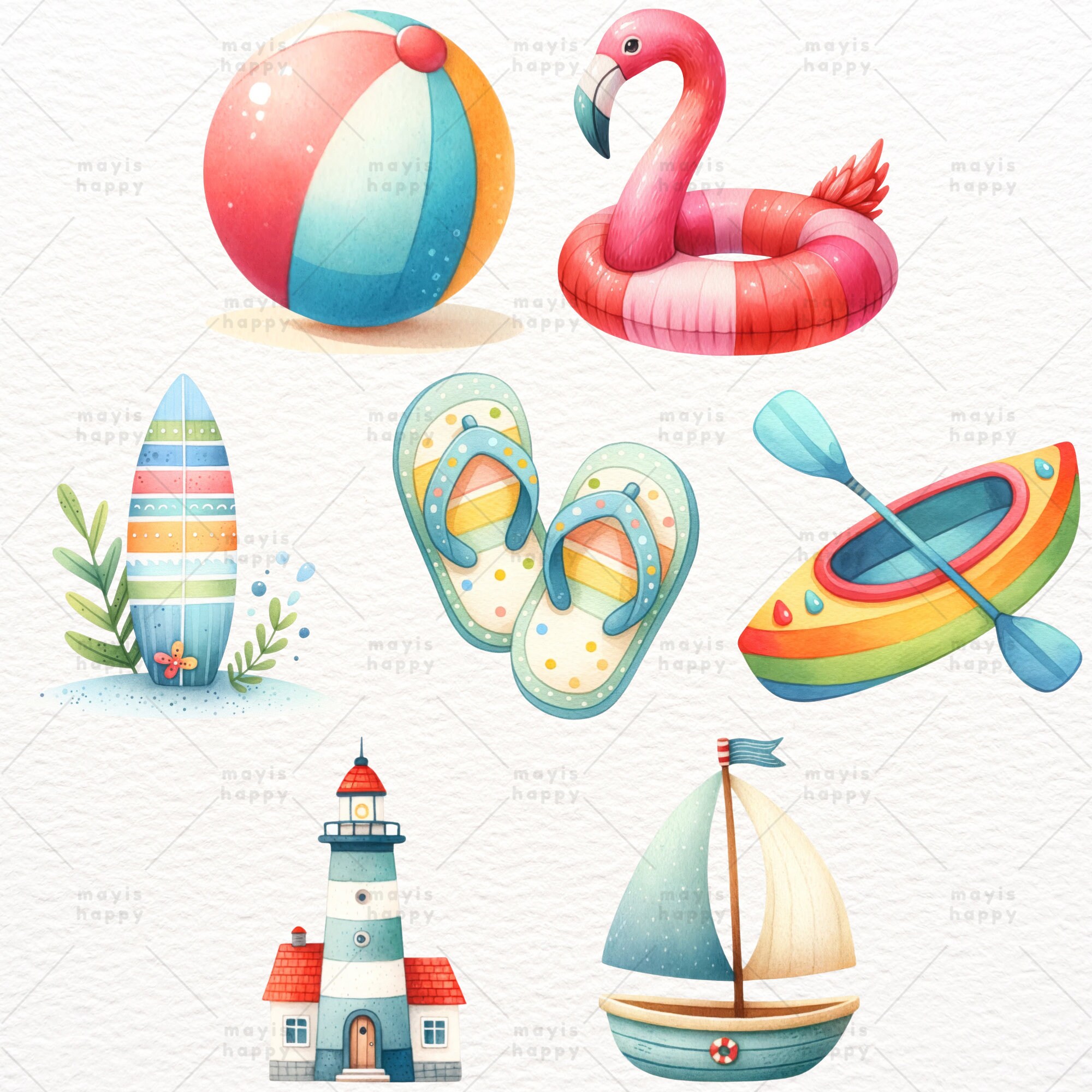 Summer Sea, Summer Elements, Summer PNG, Hello Summer, Summer Clipart ...
