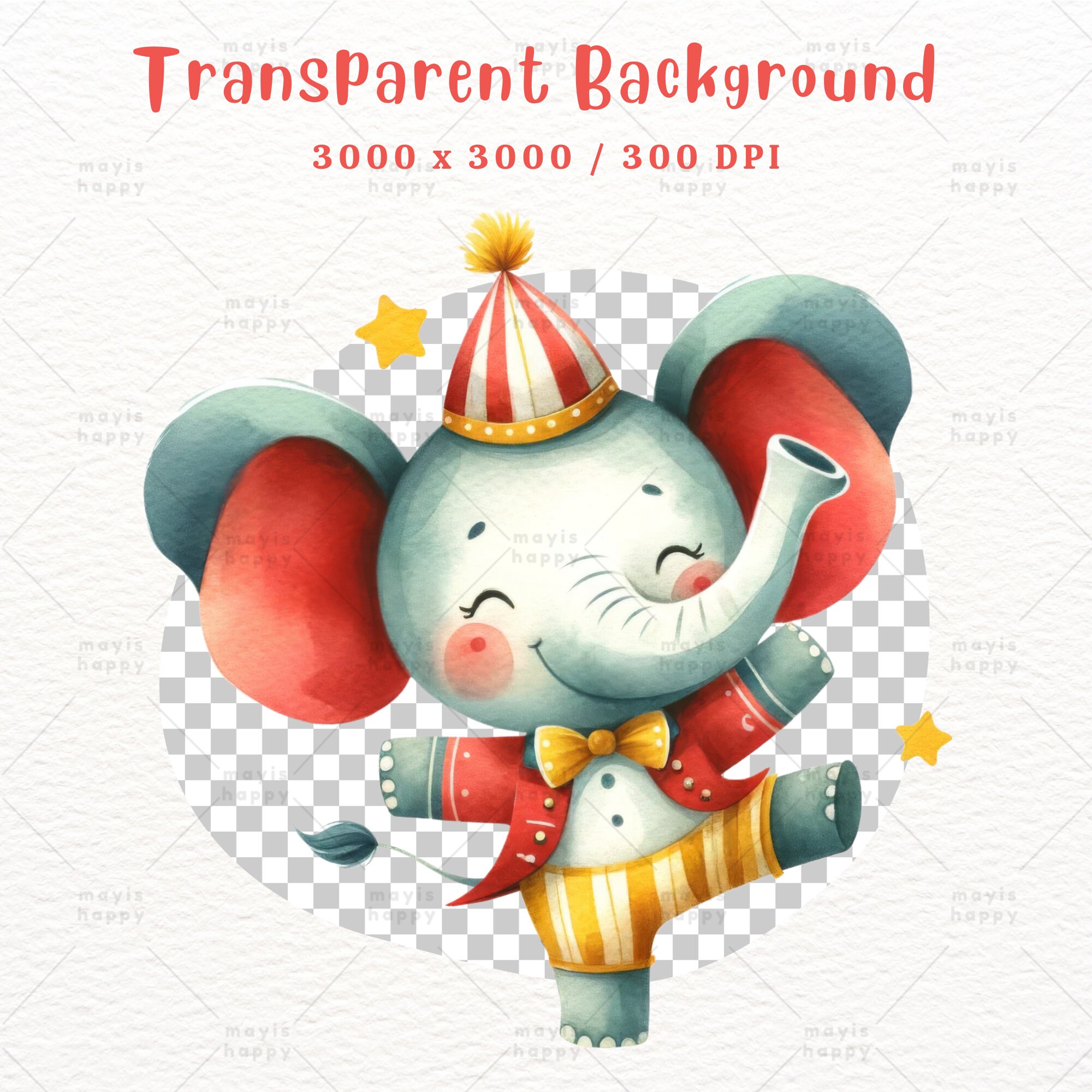 Wonderful Circus, Circus PNG, Animal Circus, Circus Clipart, Gift for ...