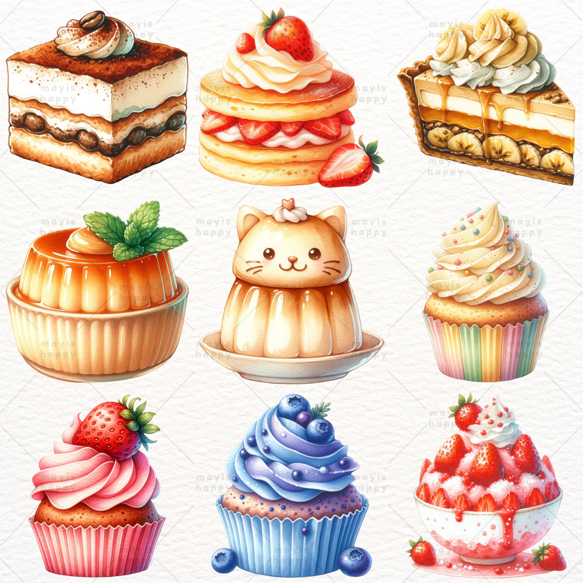 Sweet Bakery, Bakery PNG, Bakery Clipart, Cake, Sweet, Gift for ...