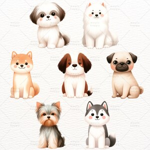 Cute Dog, Dog Breeds, Animal, Dog Clipart, Dog Lover, Gift for Dog ...