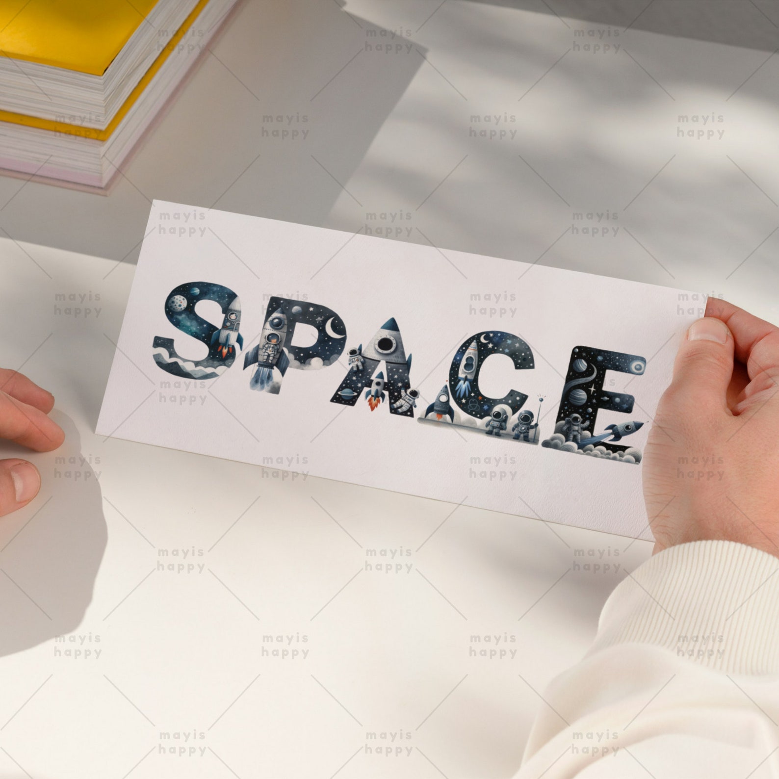 Rocket Alphabet, Astronaut Clipart, Space PNG, Space Alphabet, Alphabet ...