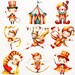 Wonderful Circus, Circus PNG, Cute Circus, Circus Clipart, Gift for ...