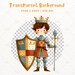 Royal Prince Watercolor Clipart: 25 PNG Illustrations (digital Download ...