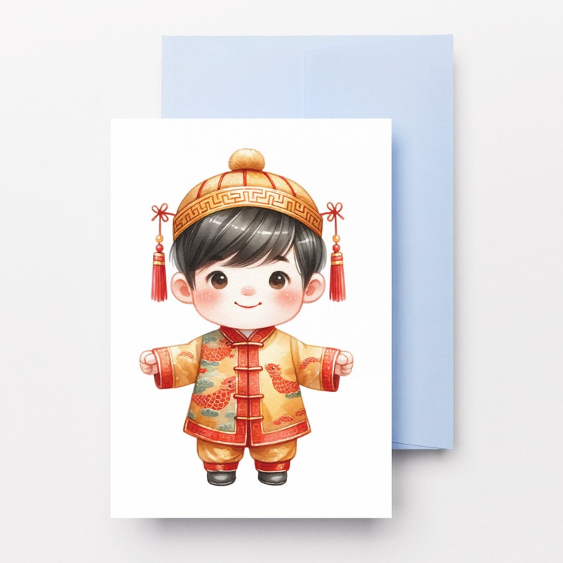 Chinese New Year Watercolor Clipart: Festive PNG Bundle (digital ...
