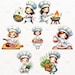 Cute Chef Clipart, Cooking Chef PNG, Cook PNG, Kitchen Clipart, DIY ...