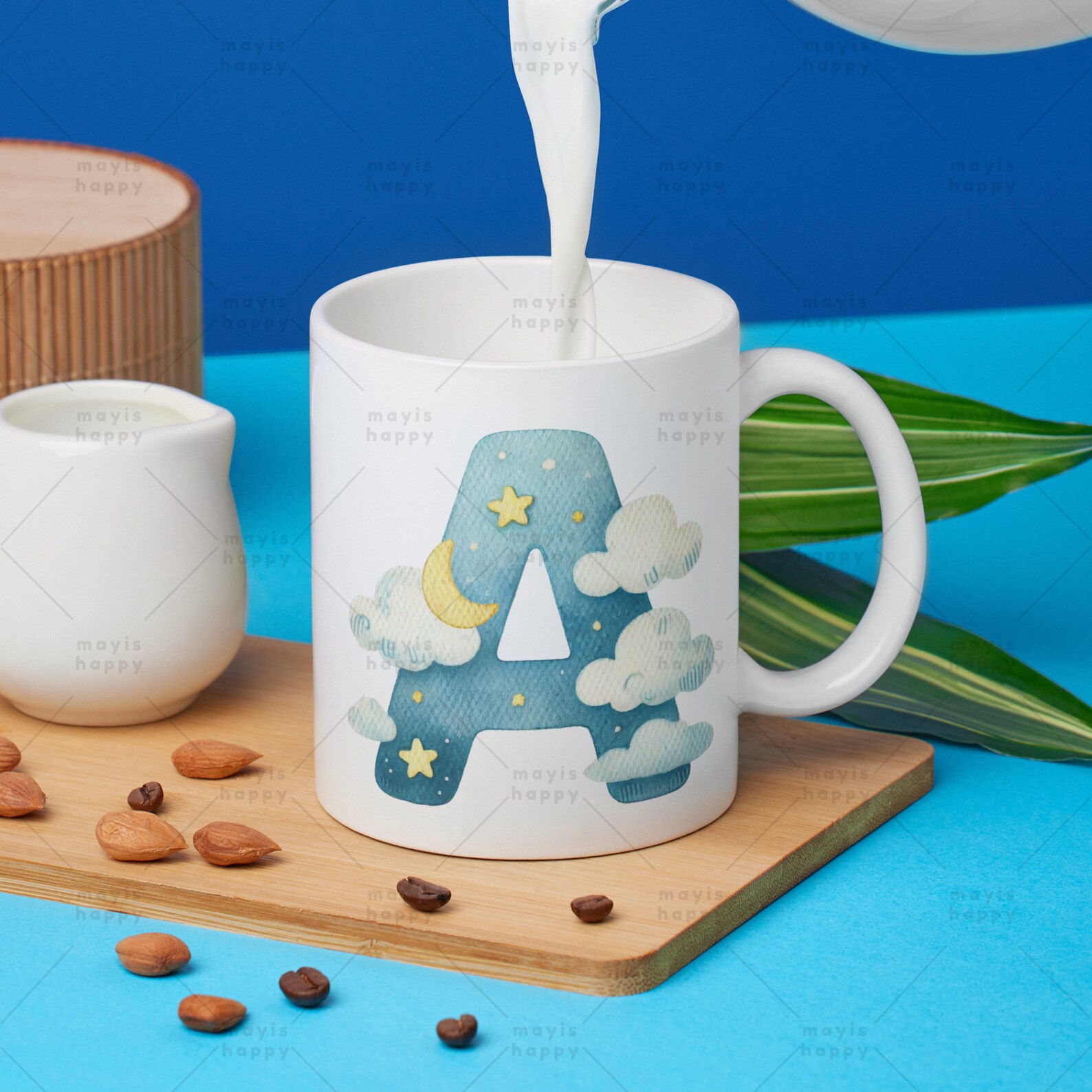 Blue Sky Alphabet, Blue Alphabet, Cloud Alphabet, Cloud Clipart ...