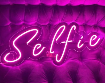 Selfie Neon Sign - Etsy