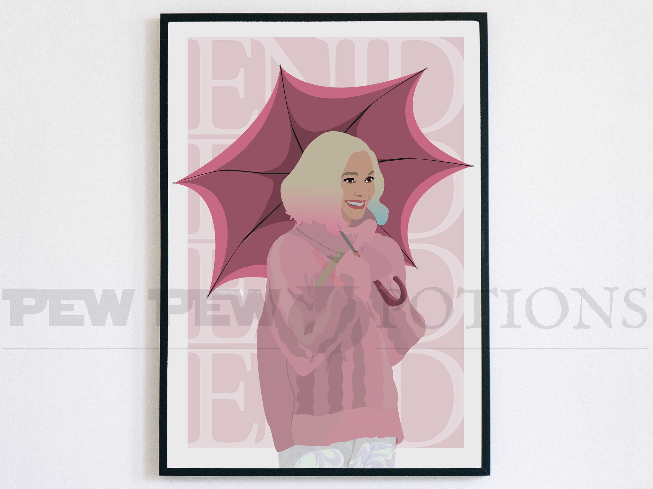 Enid Sinclair Wednesday Netflix TV Series Inspired Digital Print Poster ...