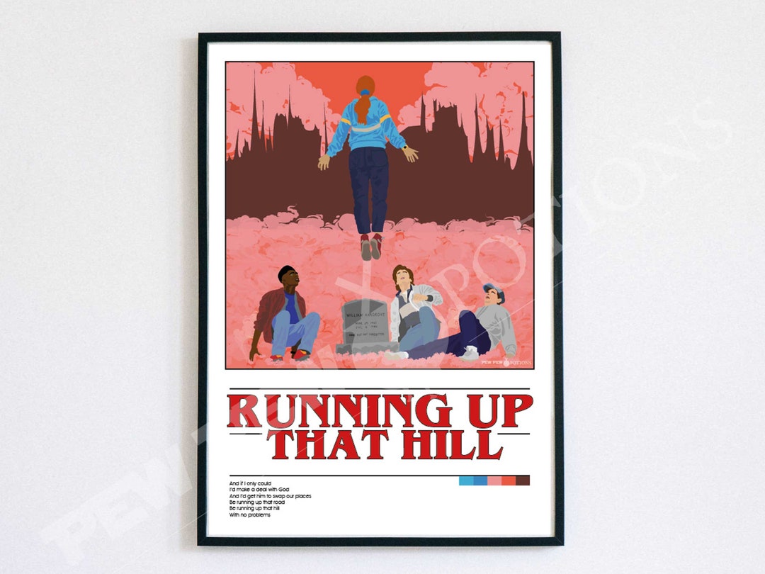 Stranger Things Max and Vecna TV Series 4 Inspired Digital Print Poster ...