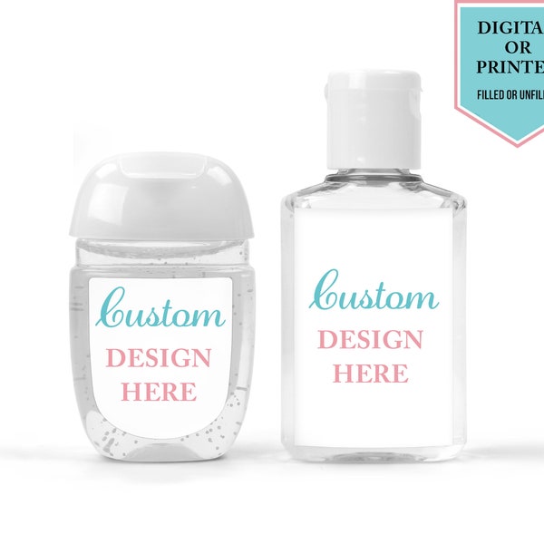 Custom Hand Sanitizers - Etsy