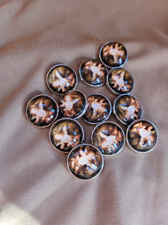 Cherub Buttons - Gem
